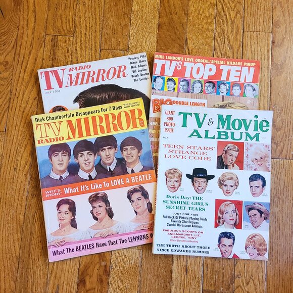 Other | Four 196s Tv Movie Radio Magazines Gossip Photo Mags Early ...